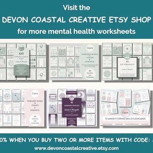 STOPP Grounding Technique Worksheets, Coping Skills Worksheet, Therapy ...