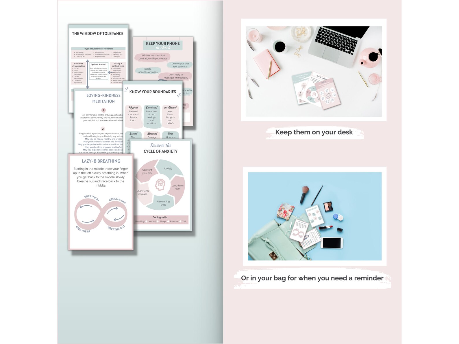 Anxiety Coping Skills Flashcards, Anxiety Tools, Therapy Tools ...