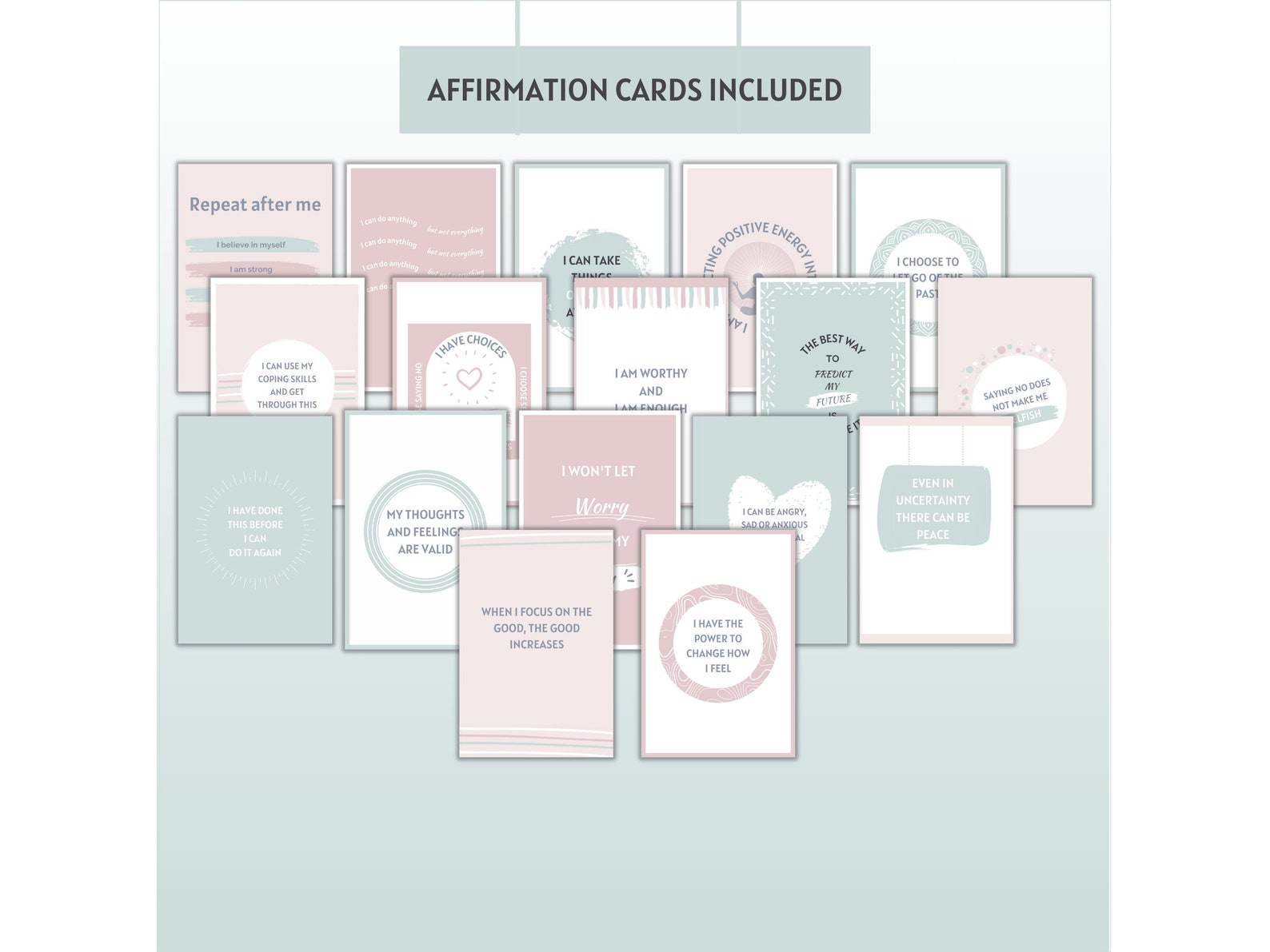 Anxiety Coping Skills Flashcards, Anxiety Tools, Therapy Tools ...