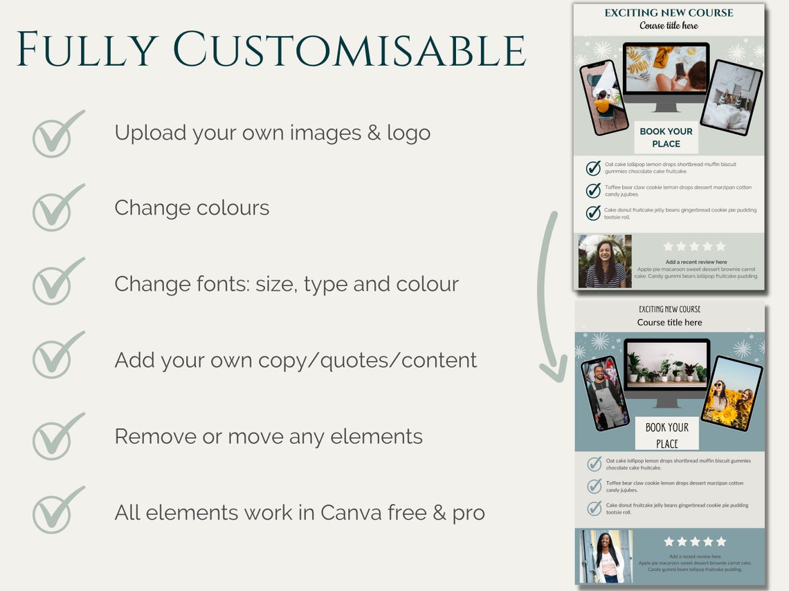 Canva Email Marketing Templates Newsletters Email Campaign - Etsy UK