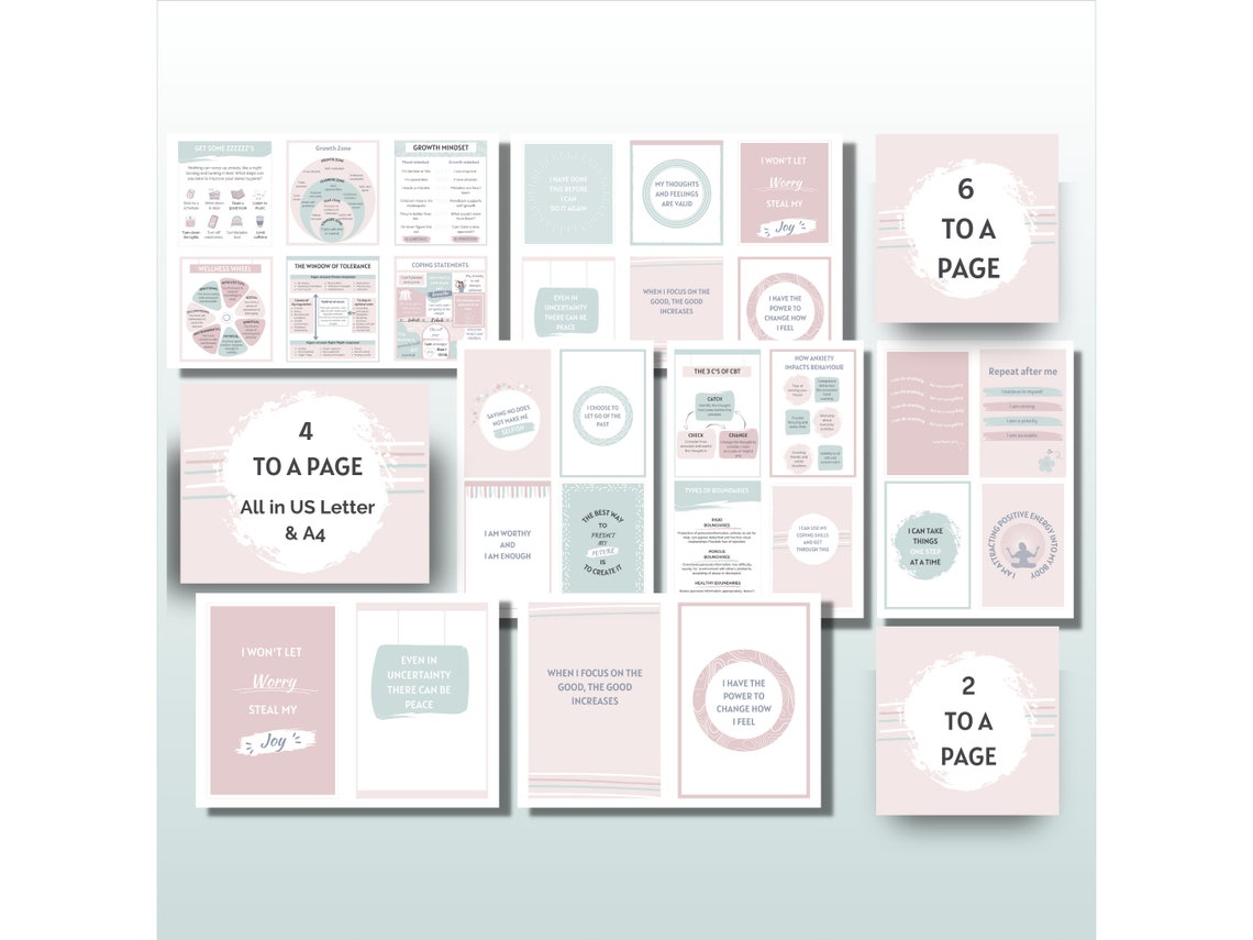 Anxiety Coping Skills Flashcards, Anxiety Tools, Therapy Tools ...