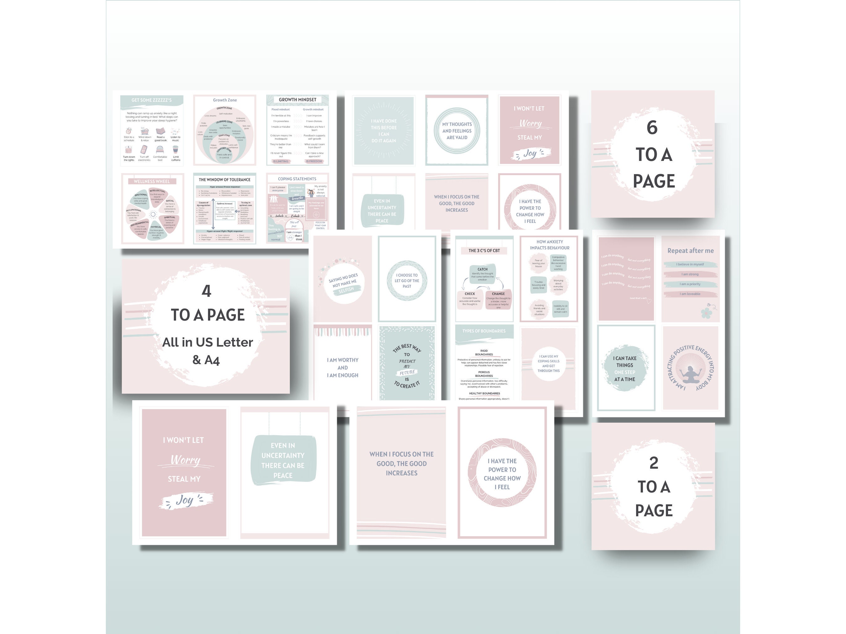 Anxiety Coping Skills Flashcards, Anxiety Tools, Therapy Tools ...