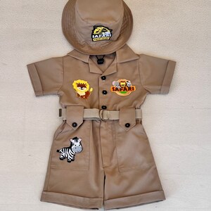 Personalized Safari Outfit for Baby & Toddler - Wild One Birthday ...