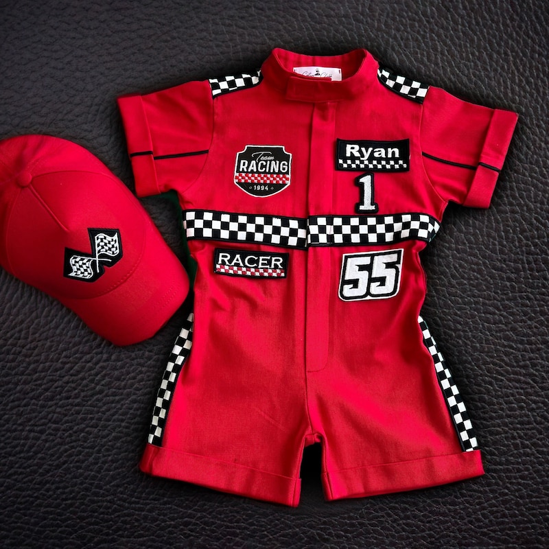 Cars Racing Suit Birthday - Etsy