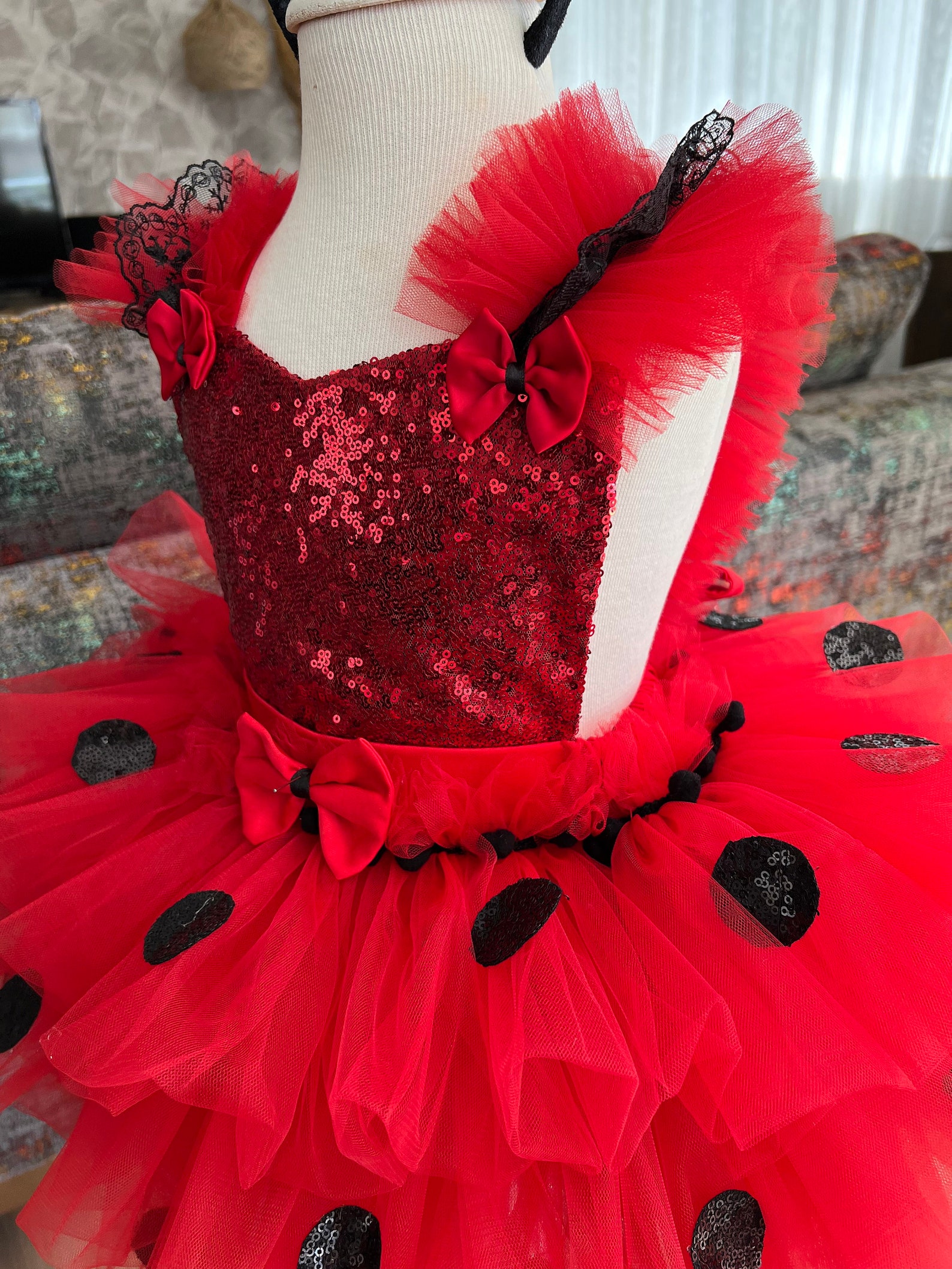 Ladybug Girls Outfit Costumeladybug Toddler Birthday Tutu - Etsy