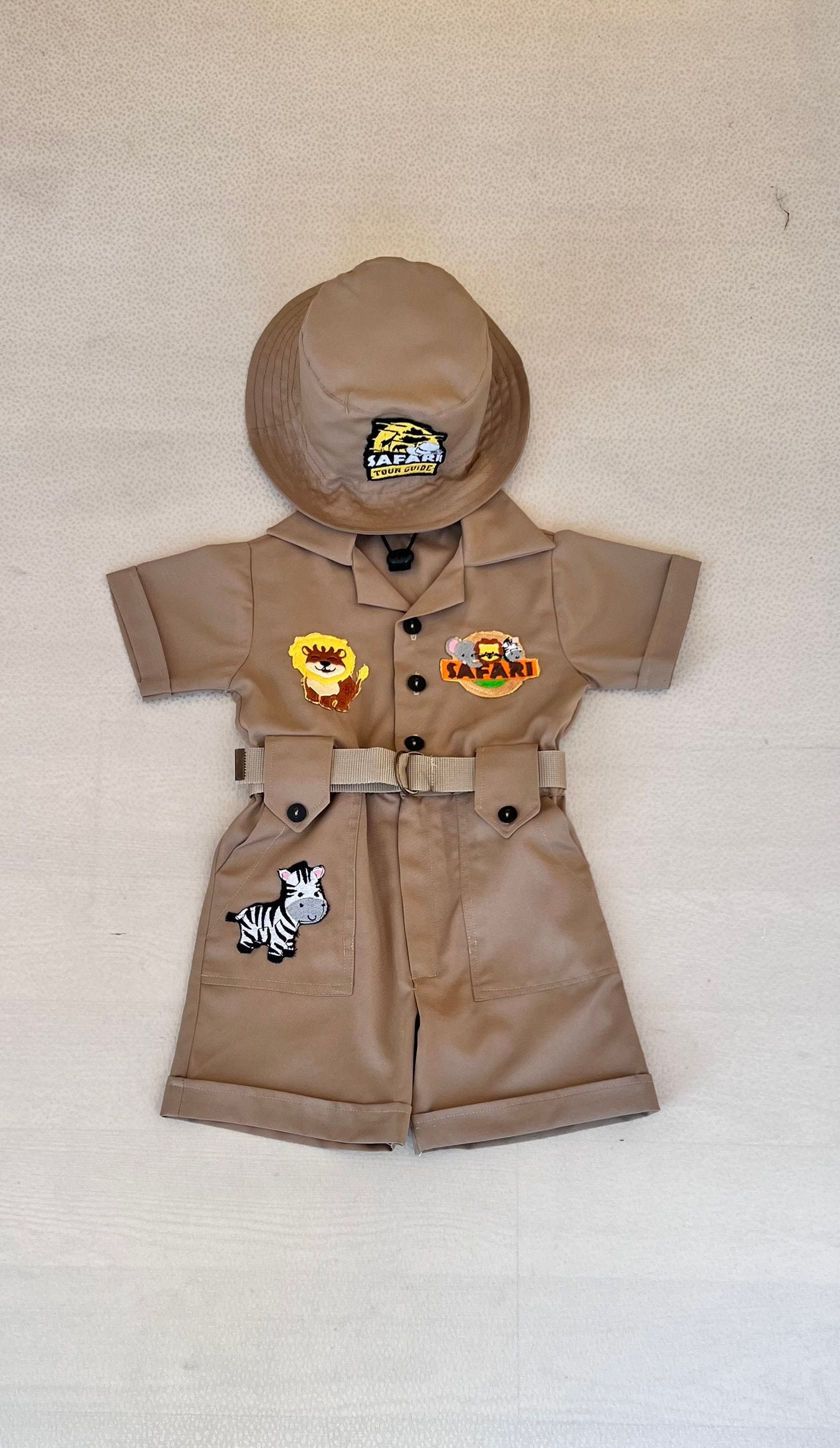 Printable Safari Tour Guide Costume