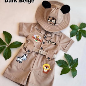 Personalized Safari Outfit for Baby & Toddler - Wild One Birthday ...