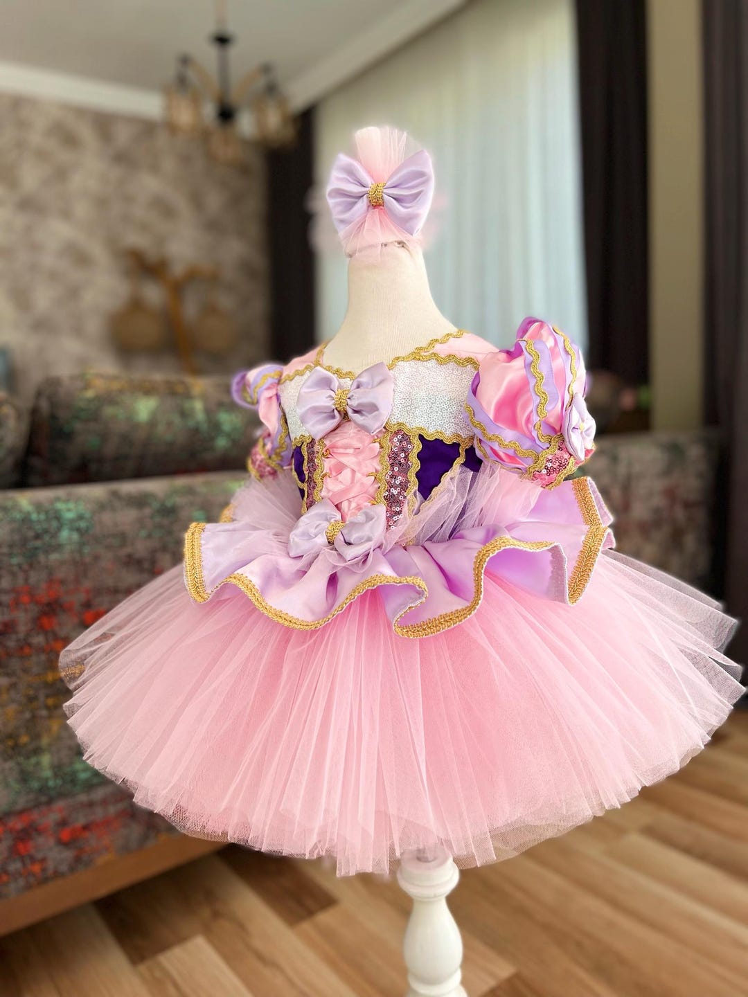 Pink Princess Dress for Toddler & Baby - Baby Tutu Dress - Toddler ...