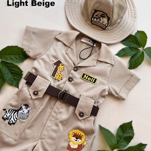 Personalized Safari Outfit for Baby & Toddler - Wild One Birthday ...
