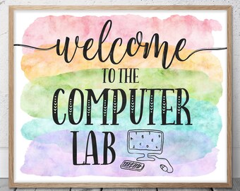 Welcome to Computer Lab - Etsy