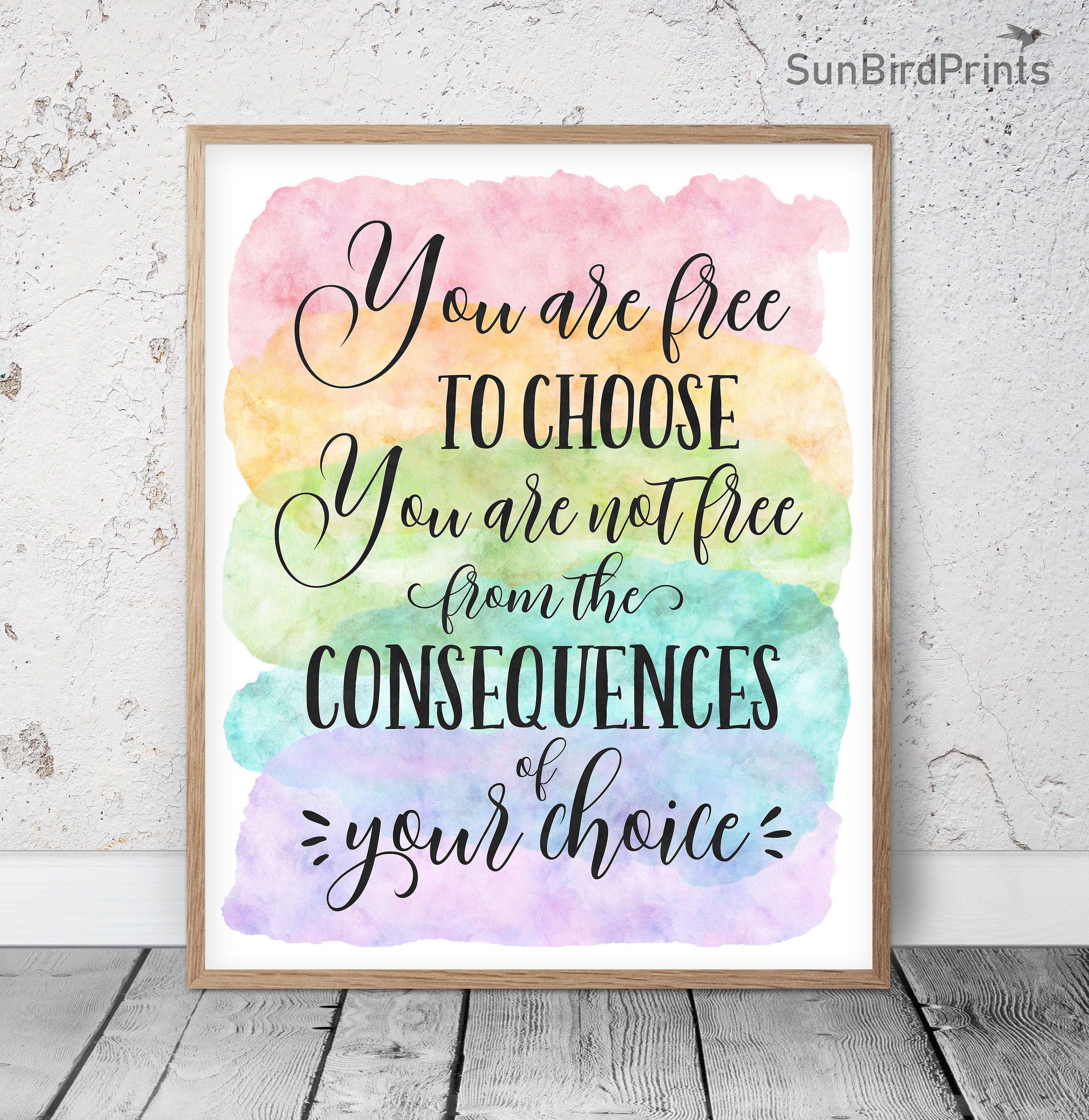 Classroom Consequences Poster