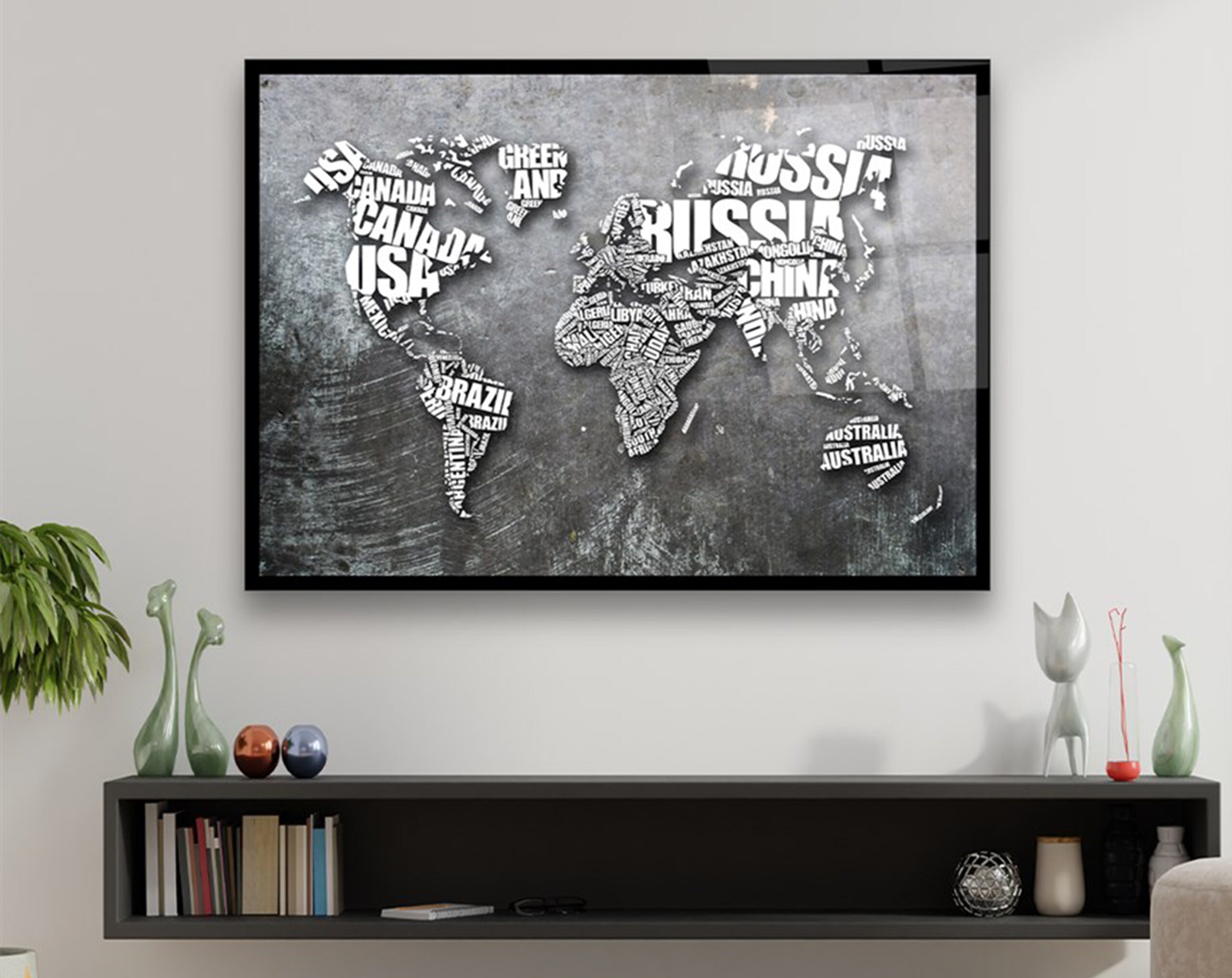 Panels & Wall Hangings Art & Collectibles Modern Decorative Wall Art ...