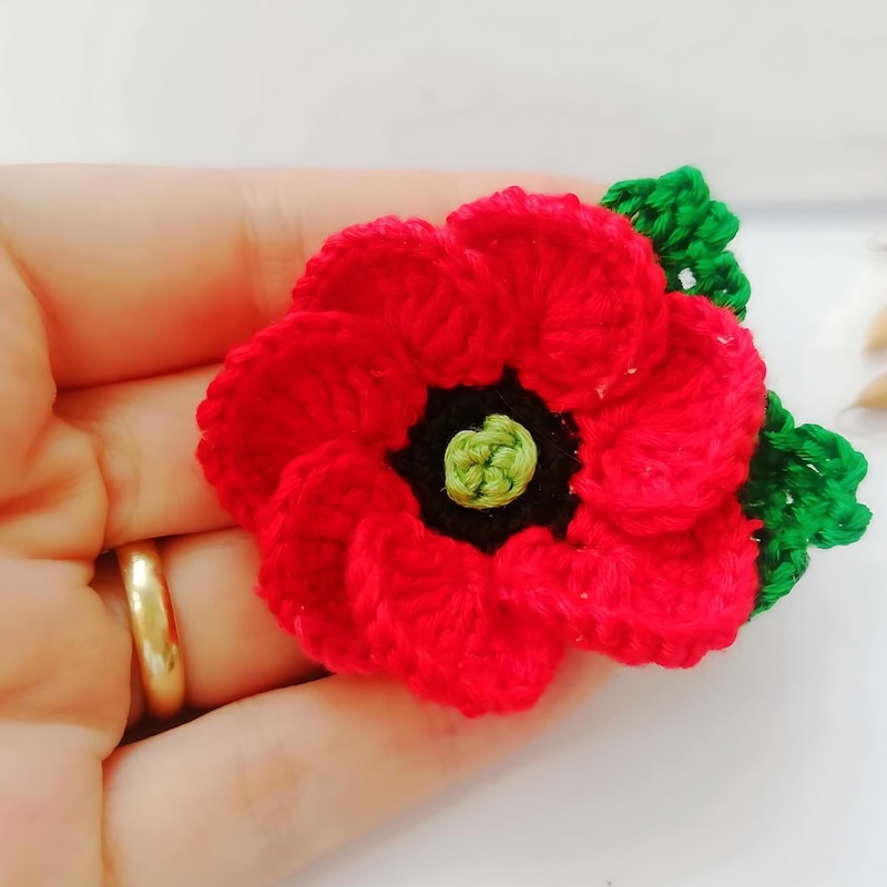 Poppy Beads Charms - Etsy UK