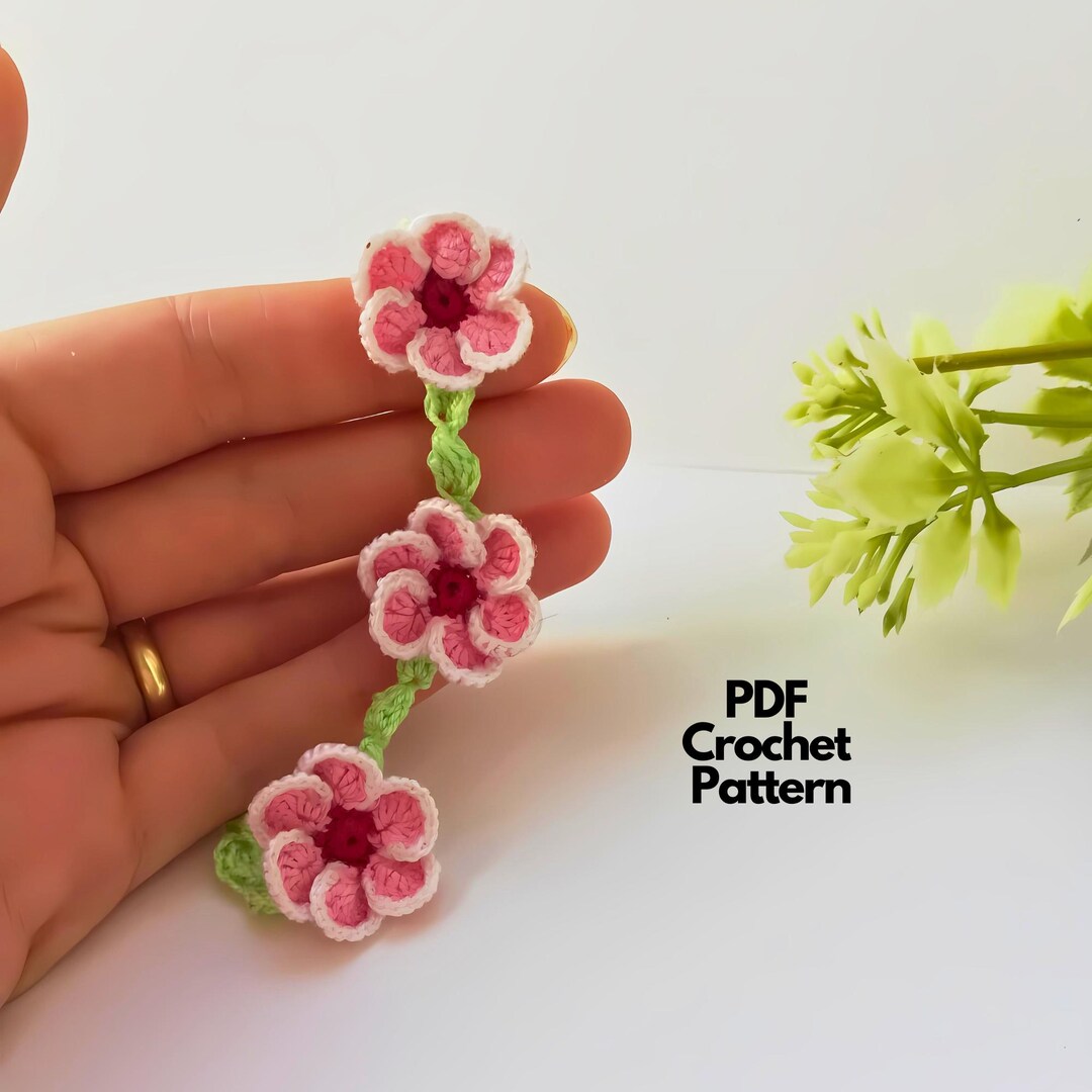 Crochet Phone Strap PDF Pattern, Micro Crochet Phone Lanyard, Japanese ...
