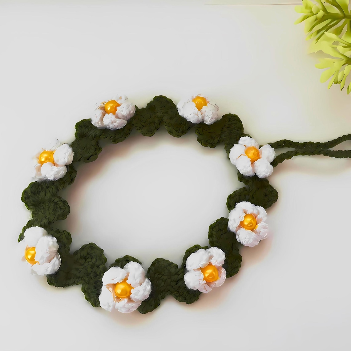 Daisy Chain Crochet Phone Strap Pattern Easy DIY Tutorial - Etsy