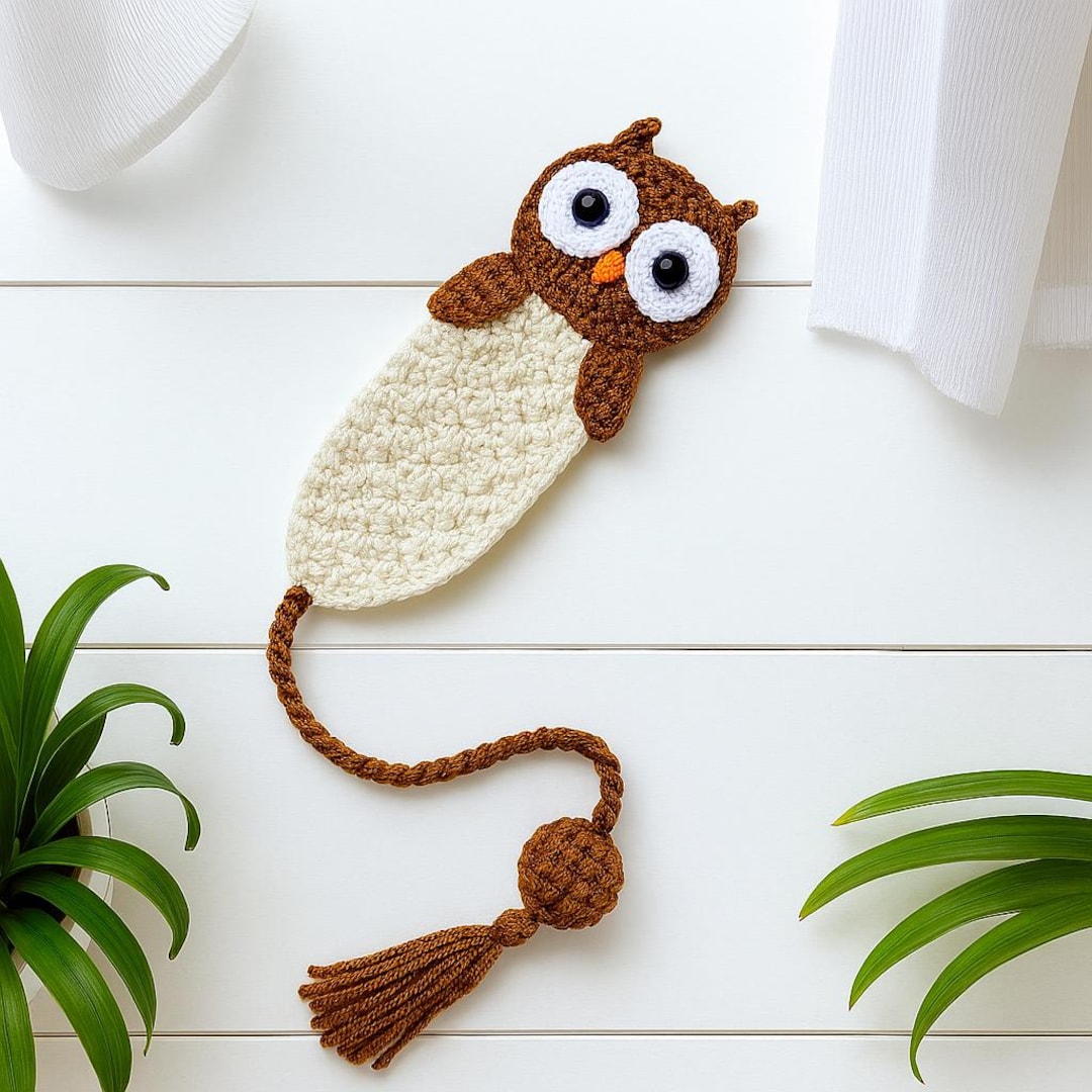 Crochet Owl Bookmark Pattern: Easy Amigurumi Animal (PDF Pattern) - Etsy
