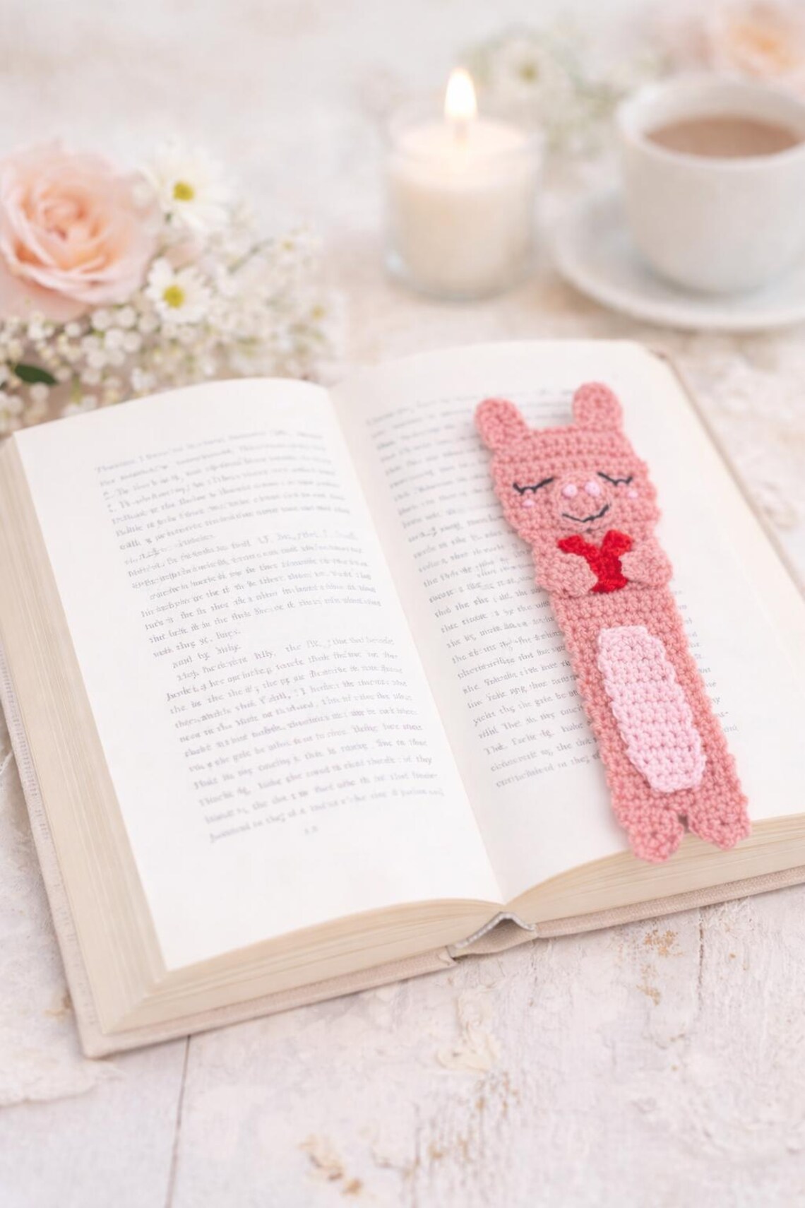 Crochet 5 Animal Bookmark Patterns | Bear, Bunny, Cat, Dino (PDF ...