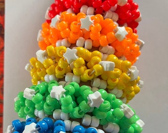 Pride Kandi Star - Etsy