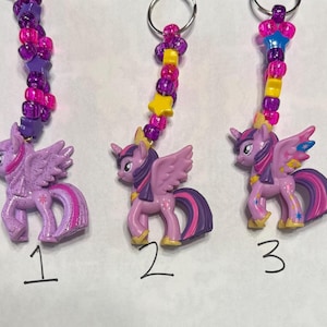 Mlp Kandi Keychains. Multiple Styles. Rave EDM EDC Rainbow PLUR ...