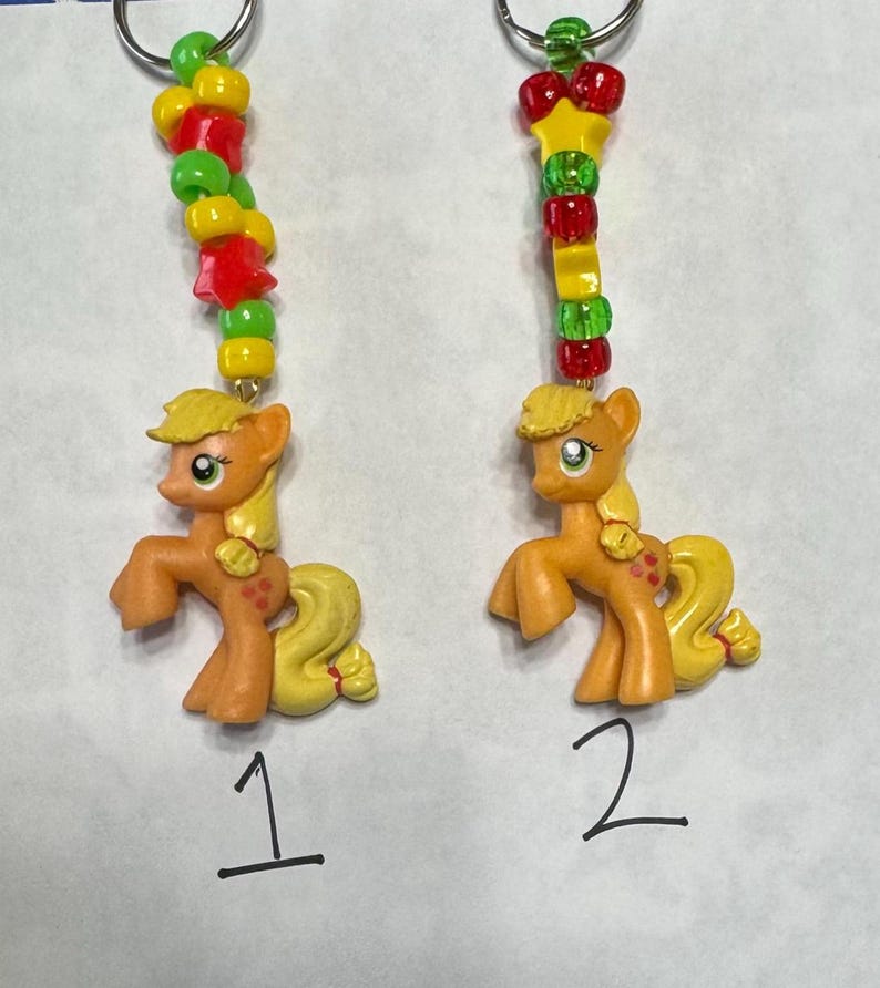 Mlp Kandi Keychains. Multiple Styles. Rave EDM EDC Rainbow PLUR ...