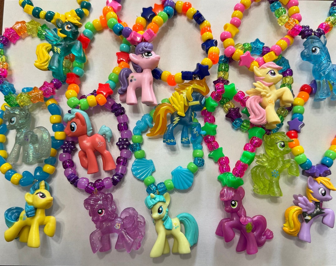MLP Pony Kandi Bracelet: Rave Festival EDM Accessory - Etsy