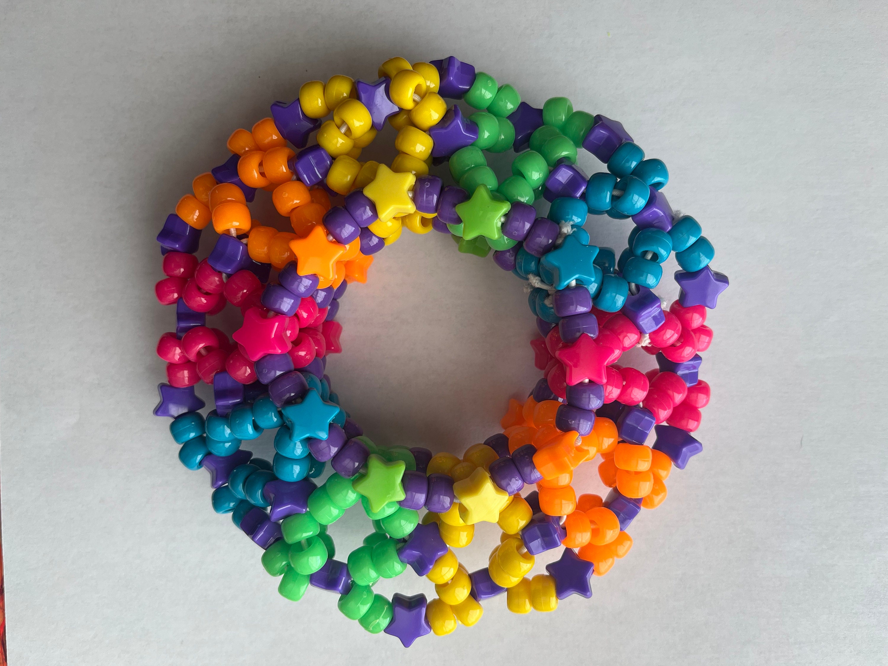 Kandi Cuff Bracelet Assorted Styles and Colors. Rave EDM EDC - Etsy