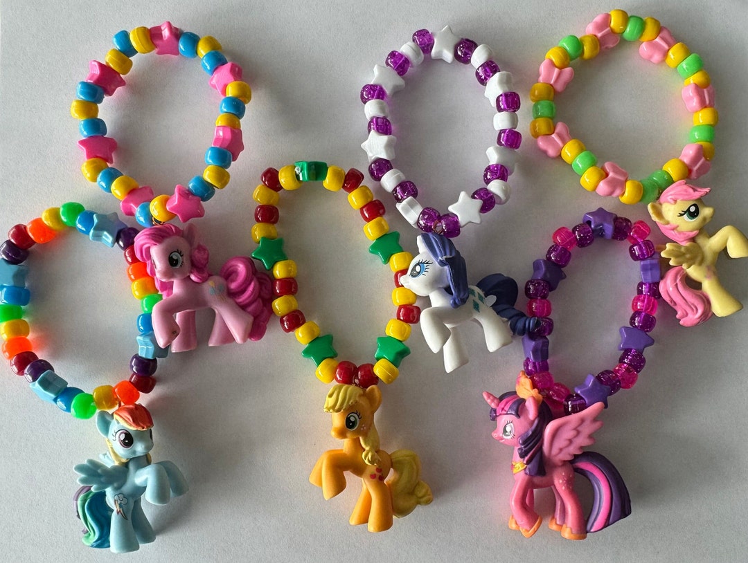 MLP Kandi Single Bracelet: Pony Rave Festival Accessory - Etsy