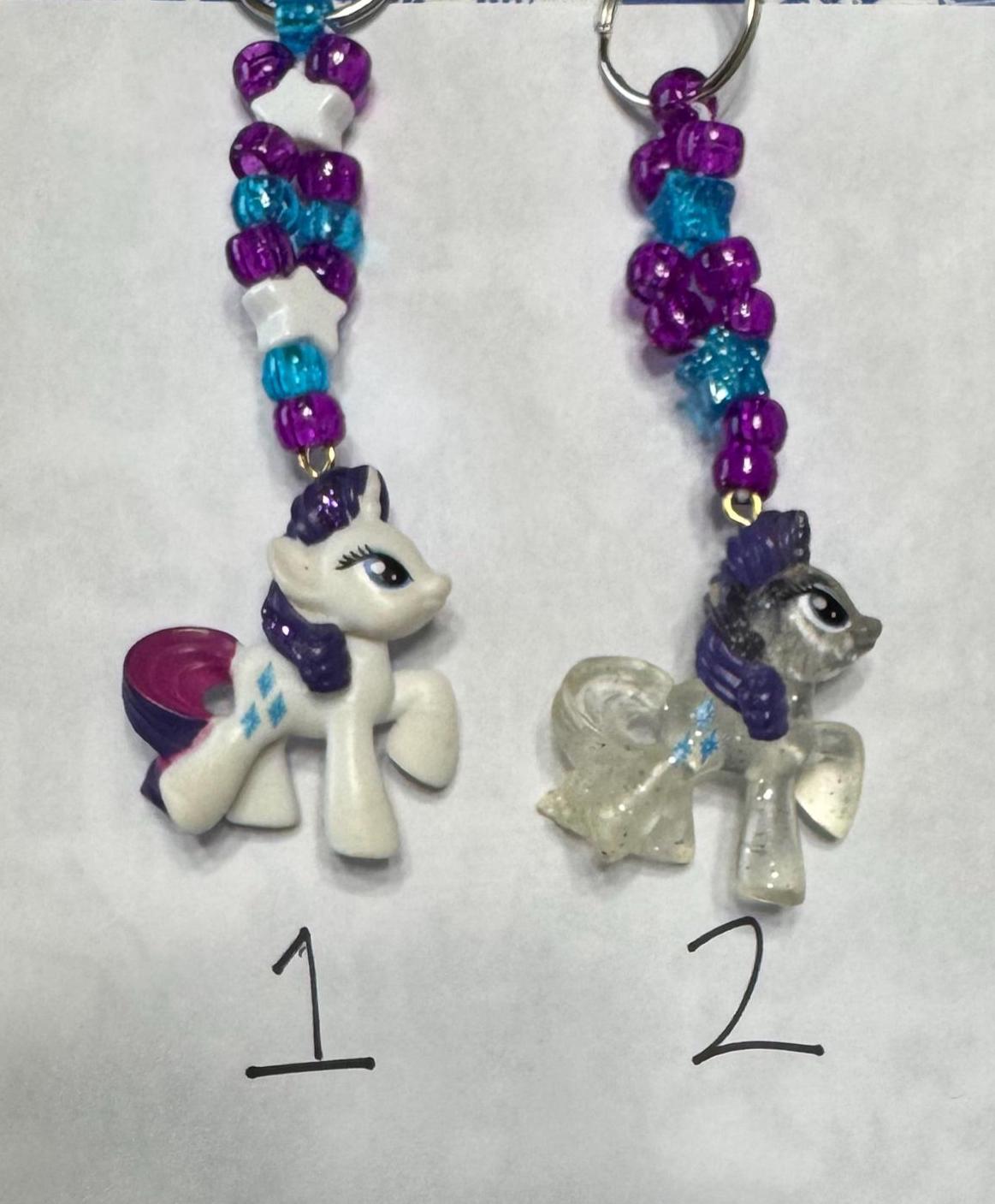 Mlp Kandi Keychains. Multiple Styles. Rave EDM EDC Rainbow PLUR ...