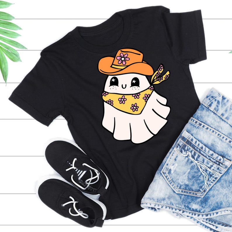 Cowboy Ghosts SVG Bundle cute Cowboy Ghost Halloweenspooky Season ...