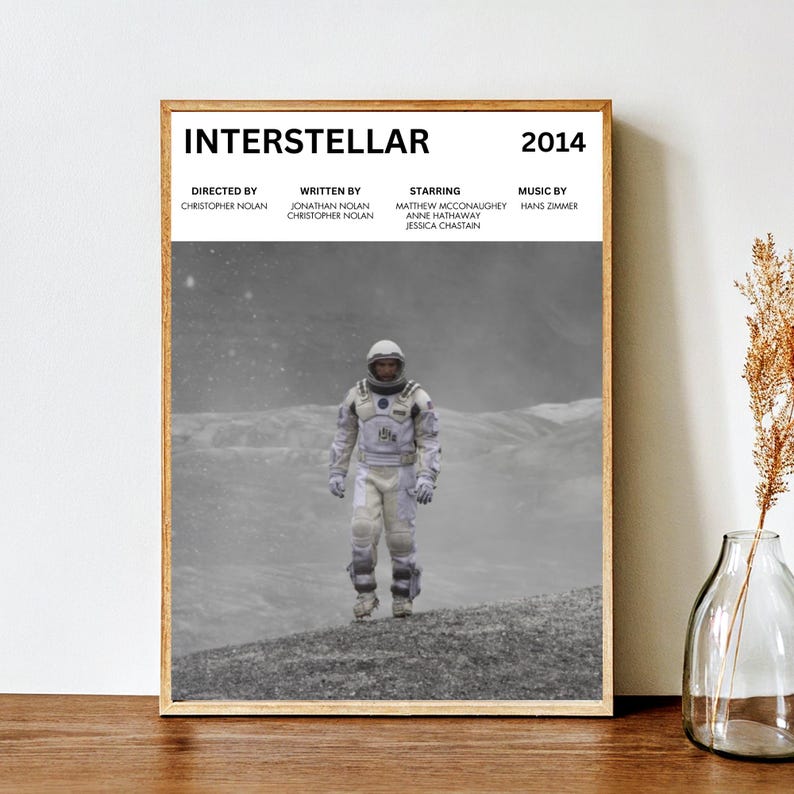 Interstellar Movie Poster, Classic Poster, Retro Home Decor,vintage Print,antique Poster,classic ...