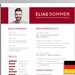 Horizontal Resume USA Widescreen Word Open Office Pages With Cover ...