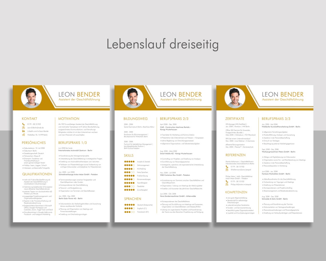 CV Examples Cover Letter Samples Motivation Letter Template Word WPS ...