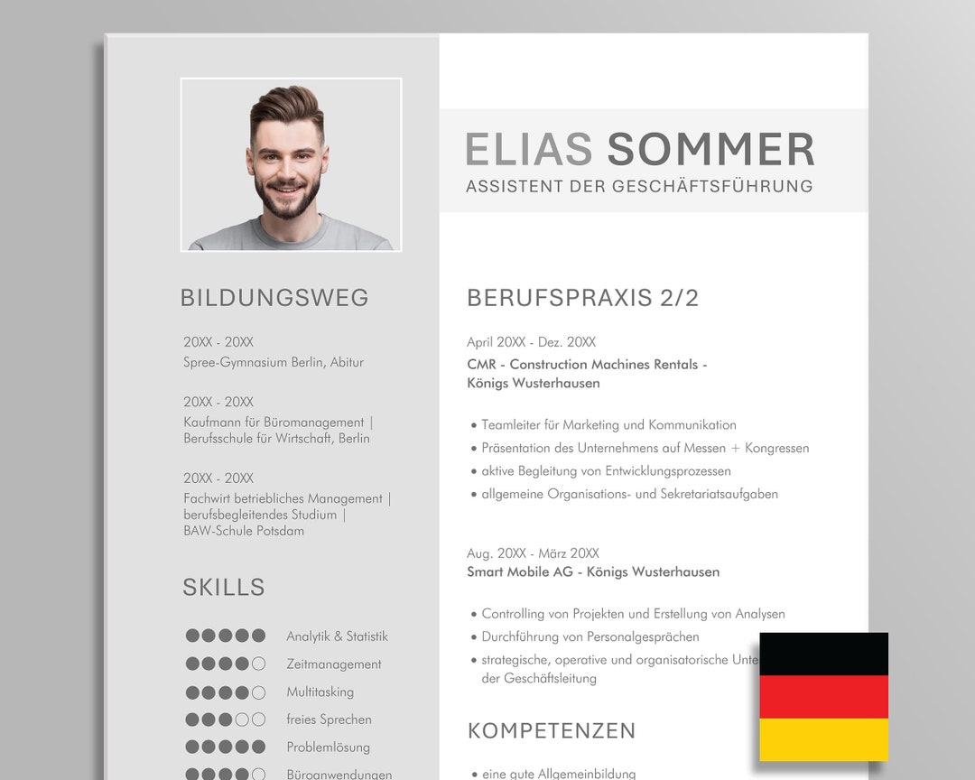 Application Templates Word Grey CV Examples Cover Letter Samples Cover ...