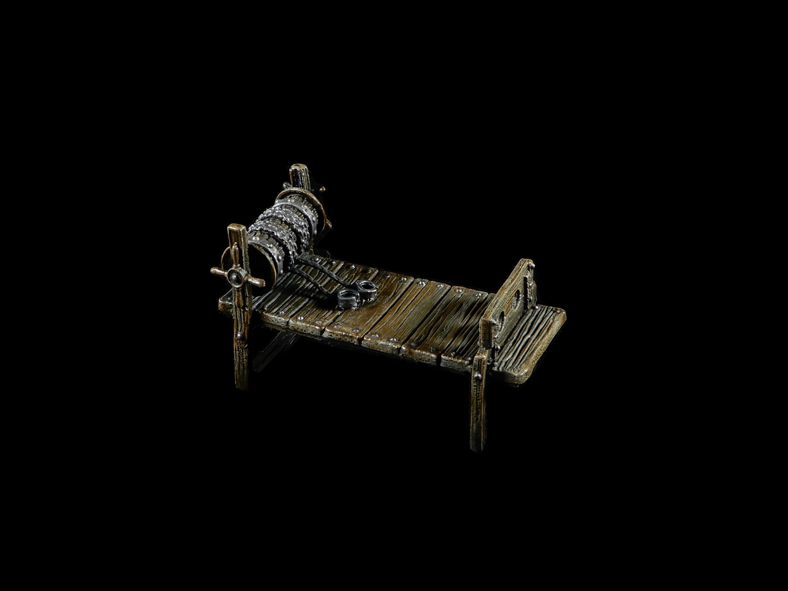 Hand-painted Torture Rack - 28mm Scale for Dungeons and Dragons ...