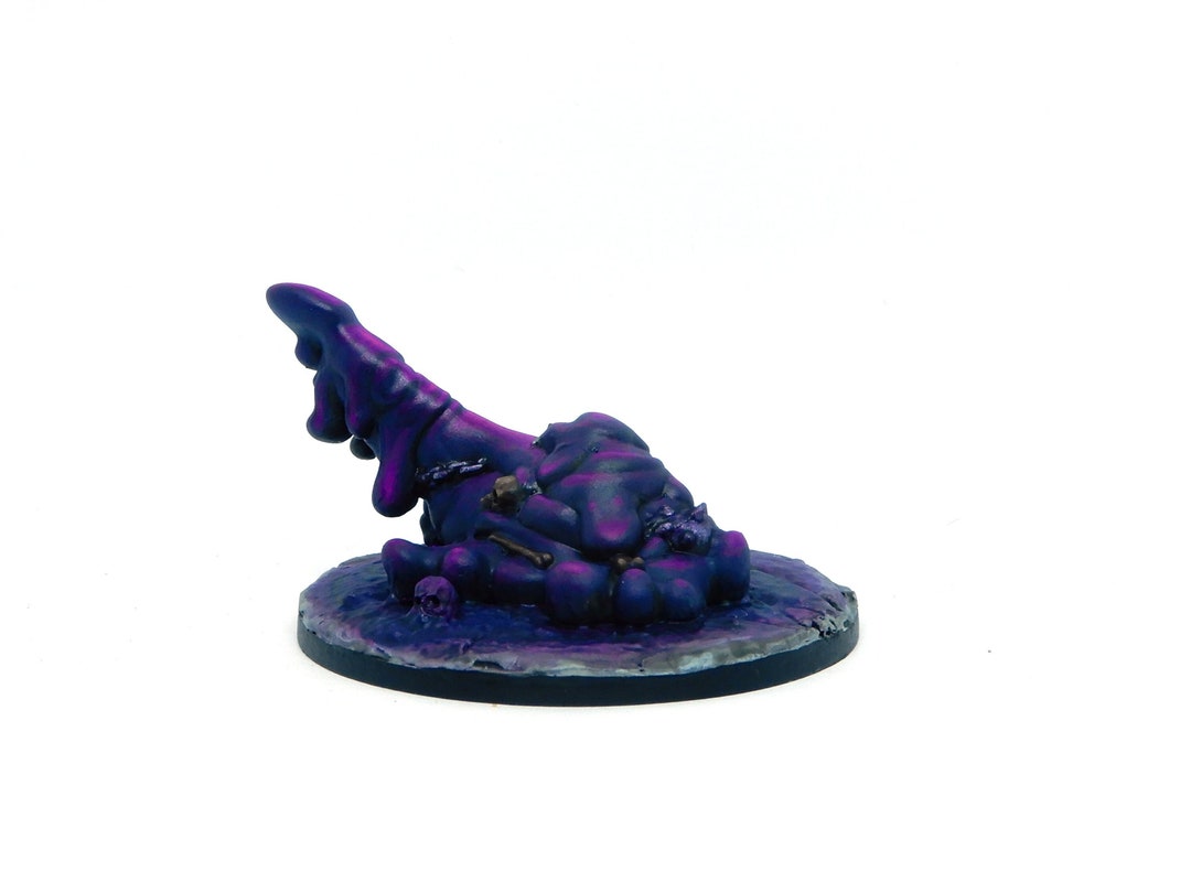 Purple Ooze Slime Hand Painted RPG Miniature for Dungeons & Dragons ...