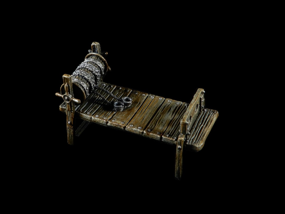 Hand-painted Torture Rack - 28mm Scale for Dungeons and Dragons ...