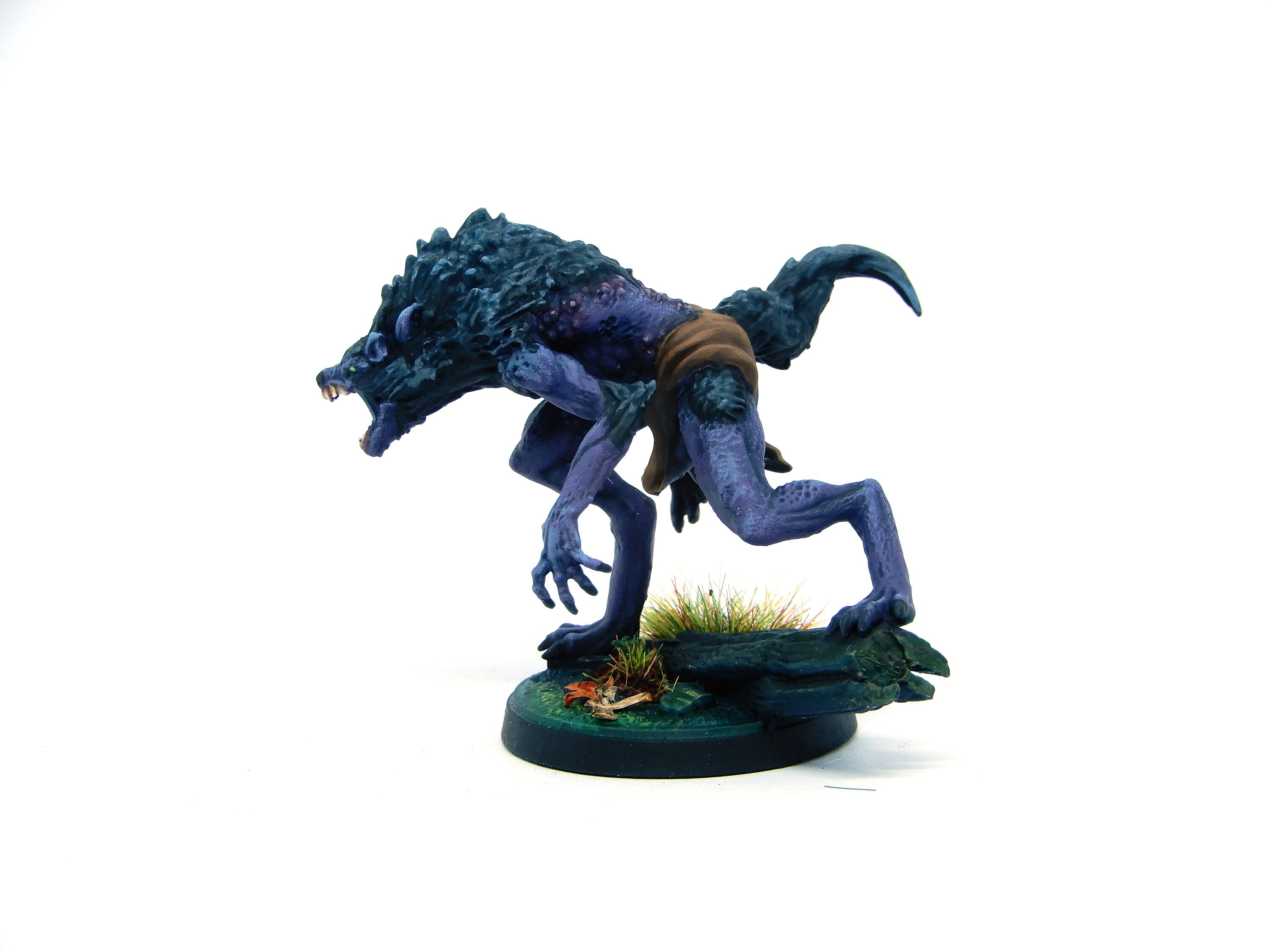 Hand Painted Werewolf Miniature for Dungeons & Dragons - Etsy