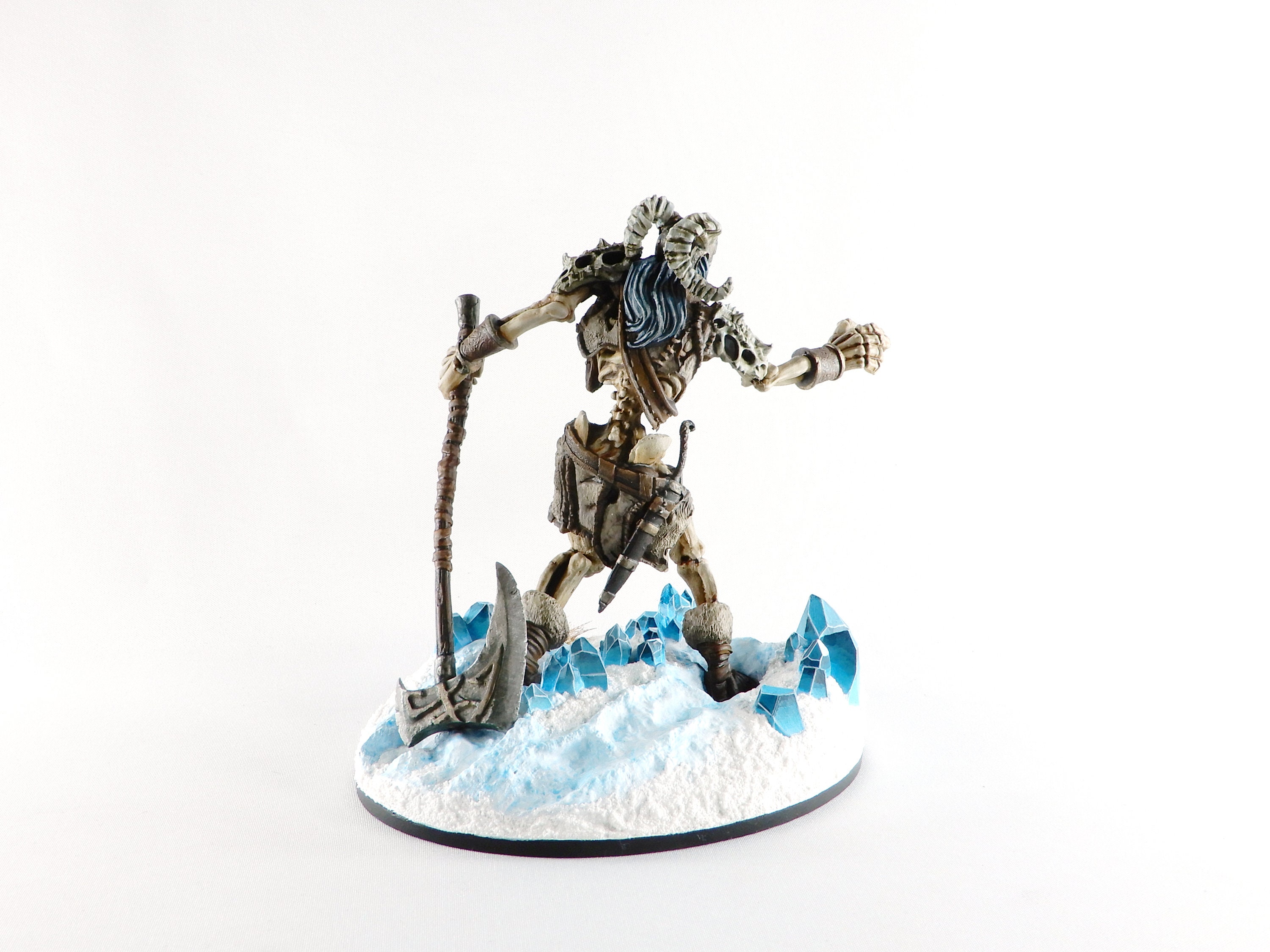 Frost Giant Skeleton Painted Miniature for D&D Pathfinder - Etsy