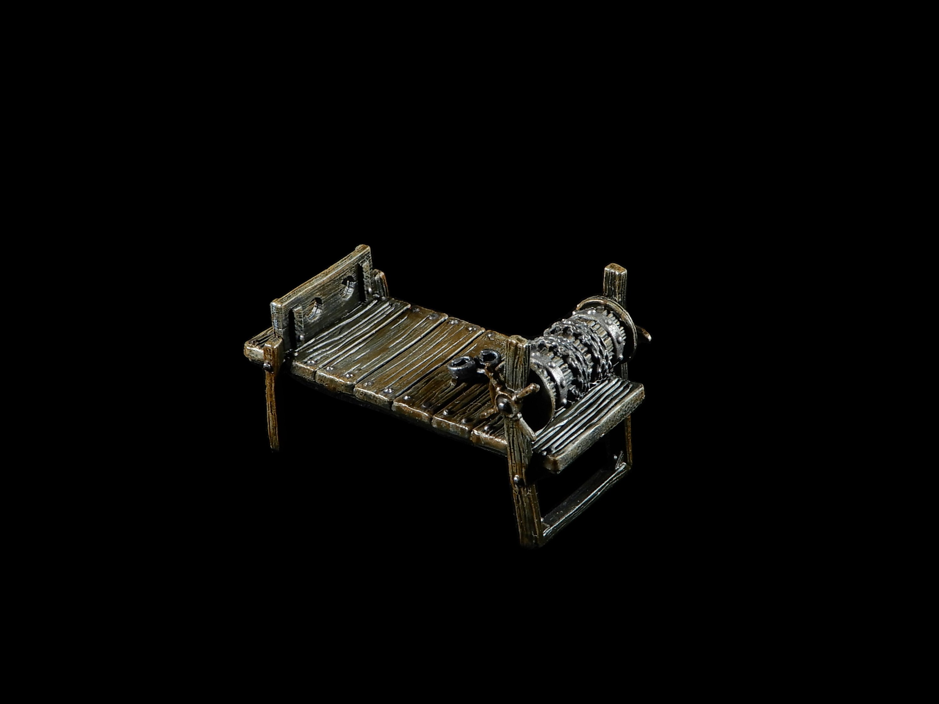 Hand-painted Torture Rack 28mm Scale for Dungeons and Dragons ...