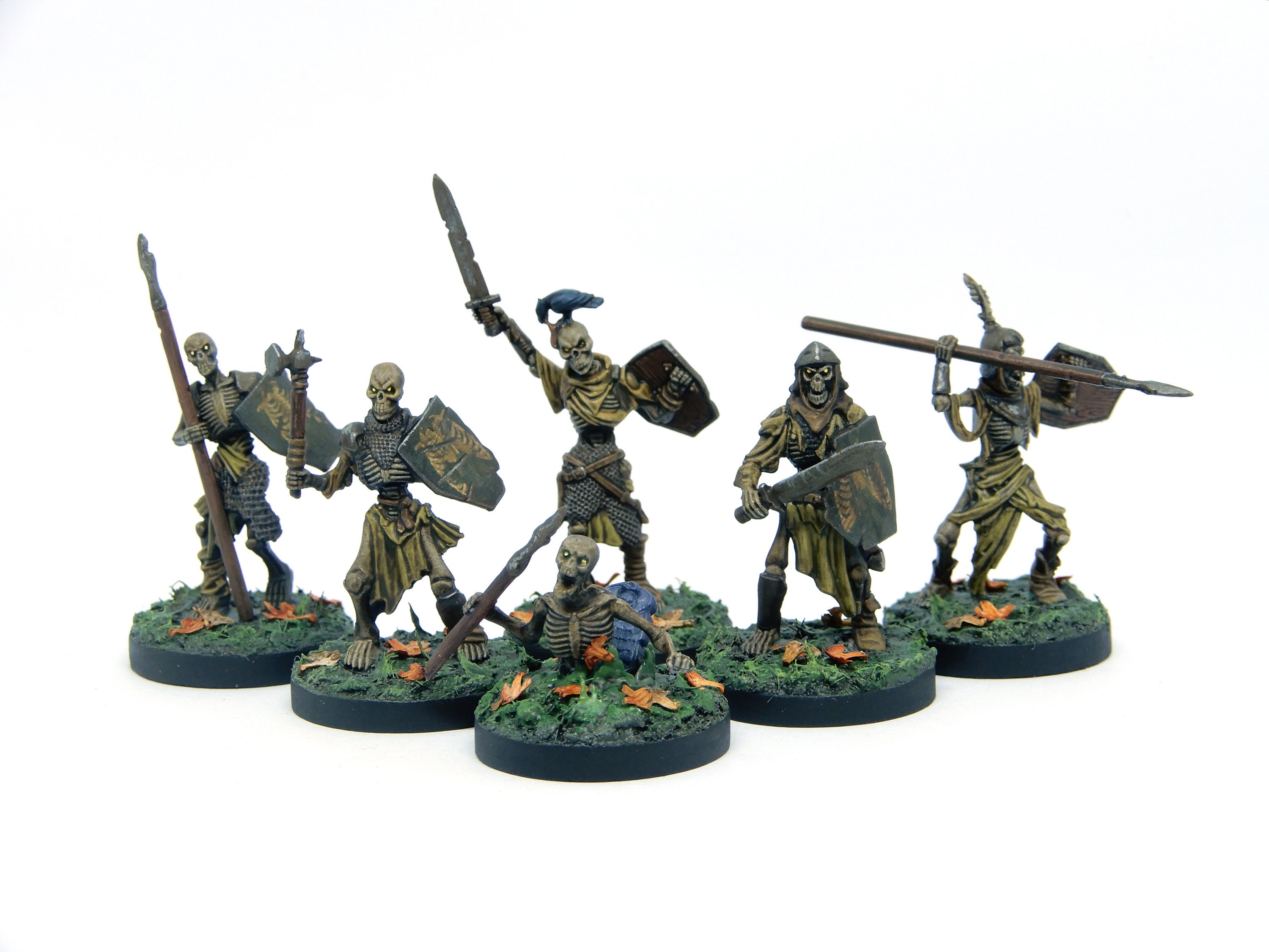 Hand Painted Skeletons Miniatures for Dungeons & Dragons, Pathfinder ...