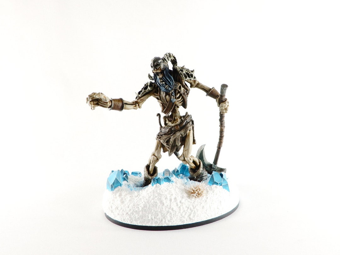Frost Giant Skeleton Painted Miniature for D&D Pathfinder - Etsy
