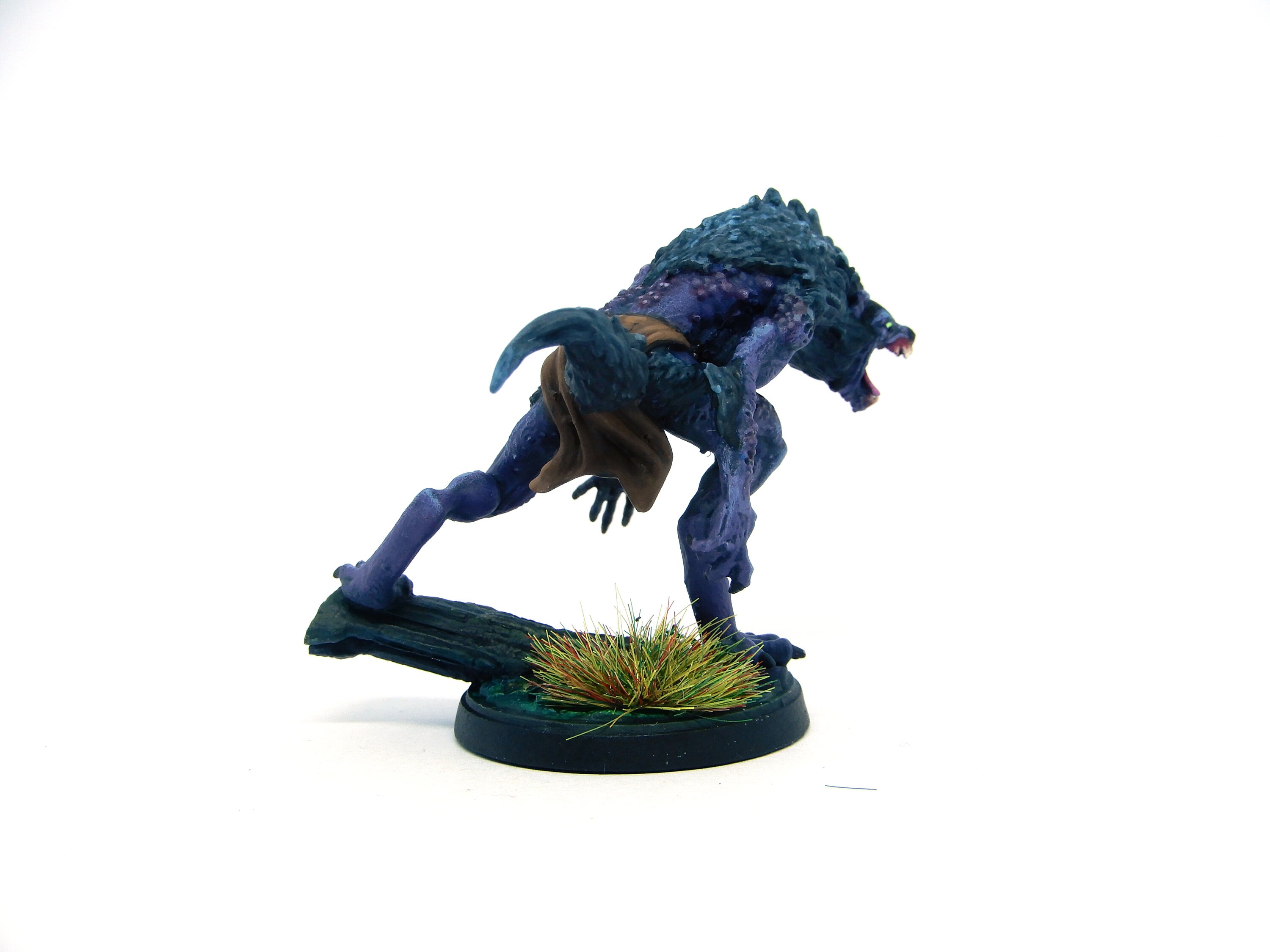 Hand Painted Werewolf Miniature for Dungeons & Dragons - Etsy
