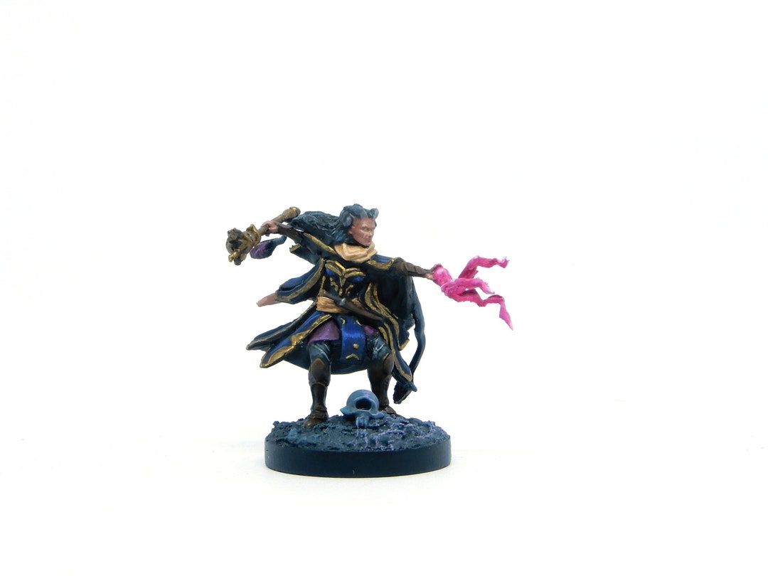 Female Tiefling Sorcerer Farideh Character Hand Painted Miniature ...