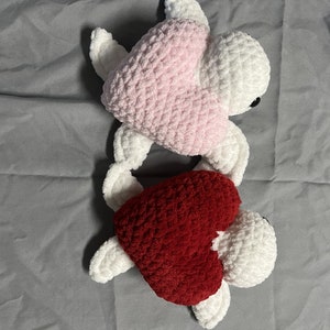 Crochet Heart Turtle Pattern/pdf - Etsy