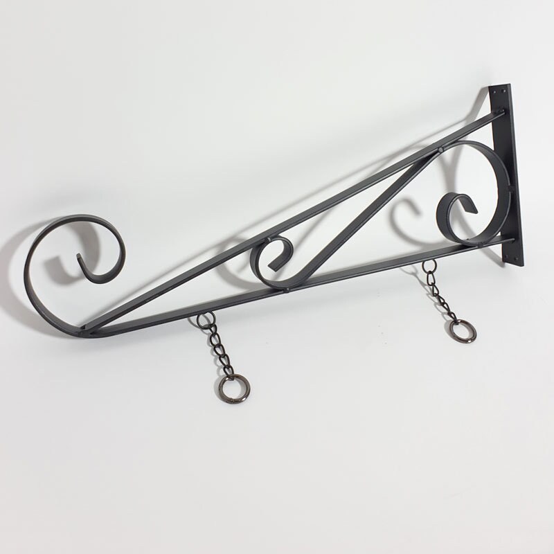 Sign Bracket Holder Galvanized Steel Powdercoated 50x20cm Wall Frame - Etsy