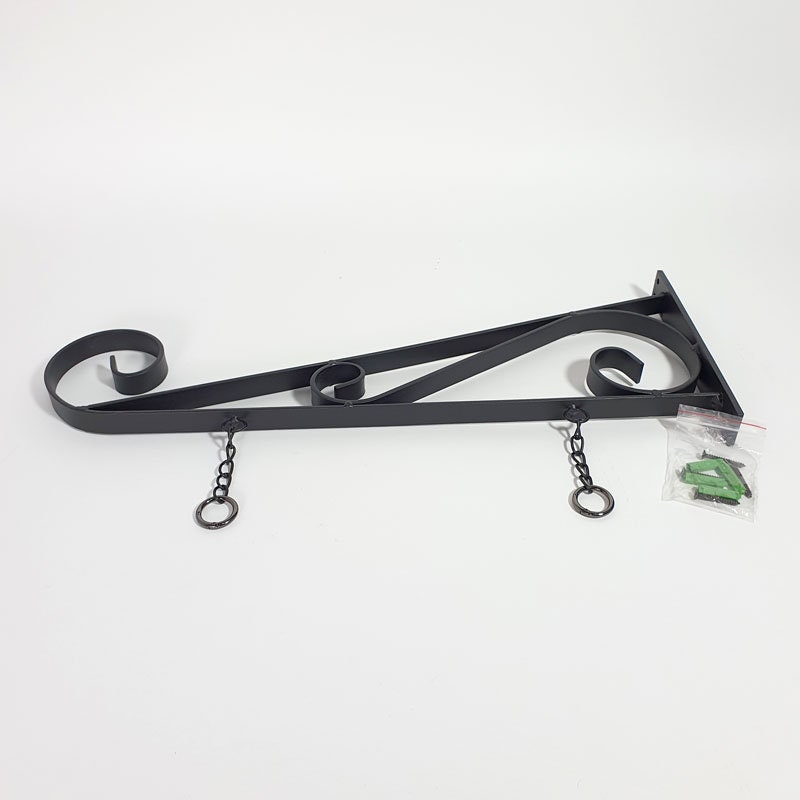 Sign Bracket Holder Galvanized Steel Powdercoated 50x20cm Wall Frame - Etsy