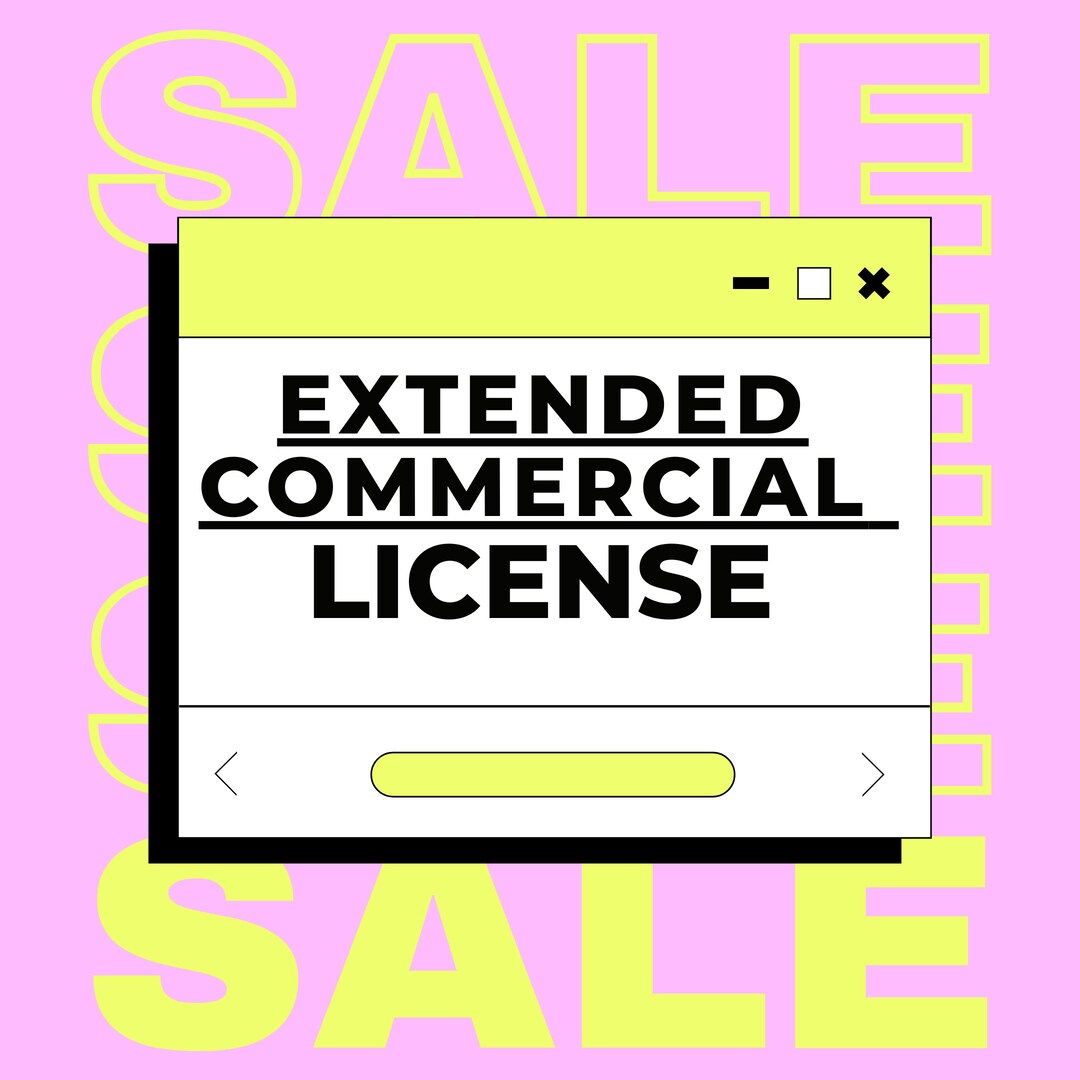 Extended Commercial License Seamless File Repeating Pattern Digital ...