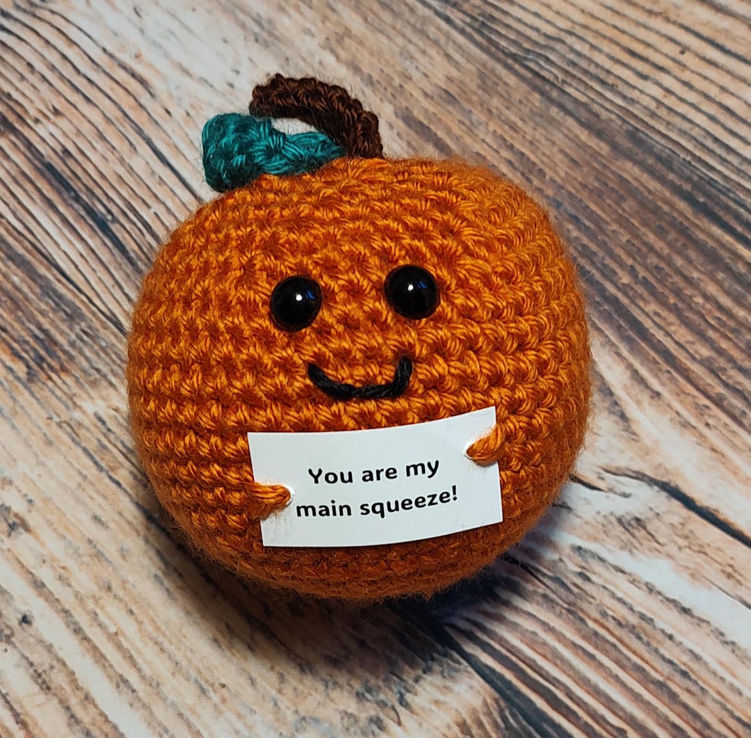 Orange - Main-squeeze!! - Motivational Support Buddies - Etsy