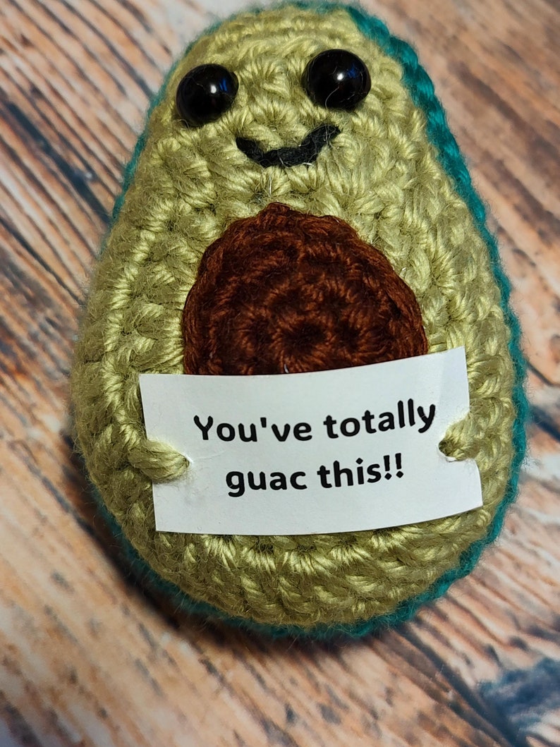 You Totally GUAC This! Positive Avocado! - Etsy