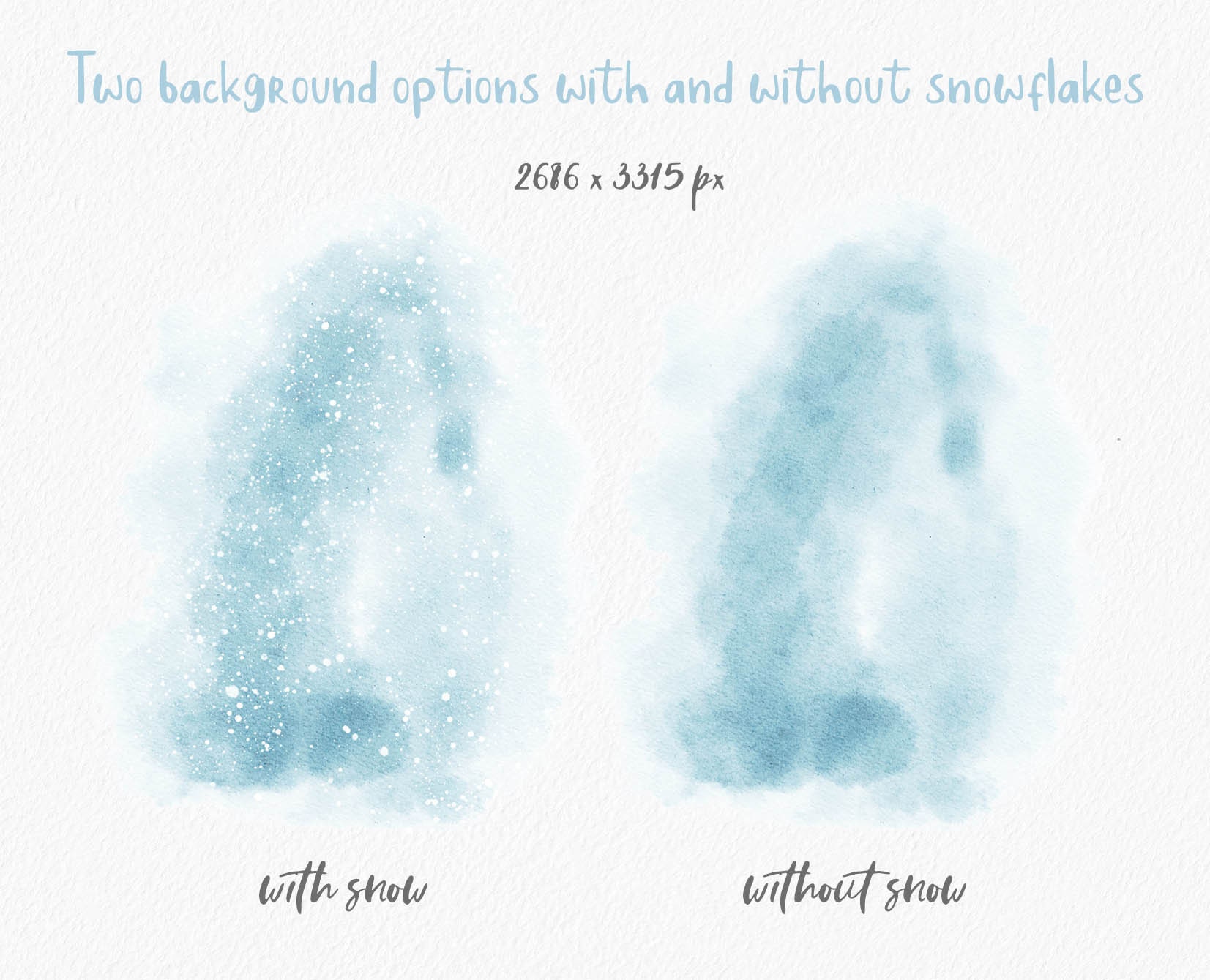 Polar Bear Clipart. Watercolor Polar Bear in a Christmas - Etsy